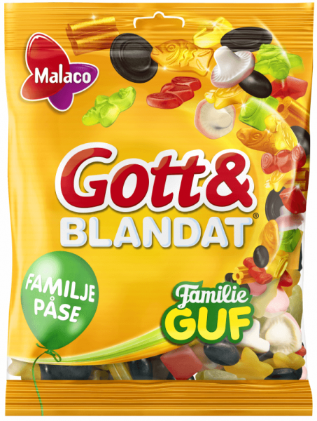 Gott&Blandat Familje Guf 700G - MALACO - EKO:-