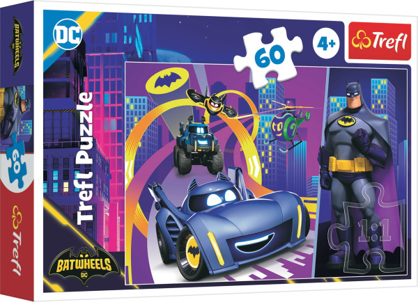 TREFL 60B BATMAN&HIS VEHICLES WARNER BATWHEELS - EKO:-