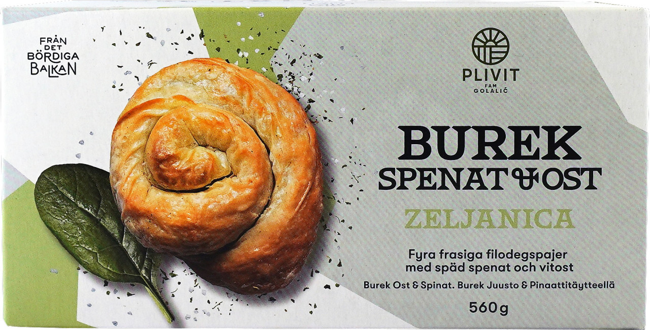 Burek Spenatpaj 56G - Plivit - EKO:-