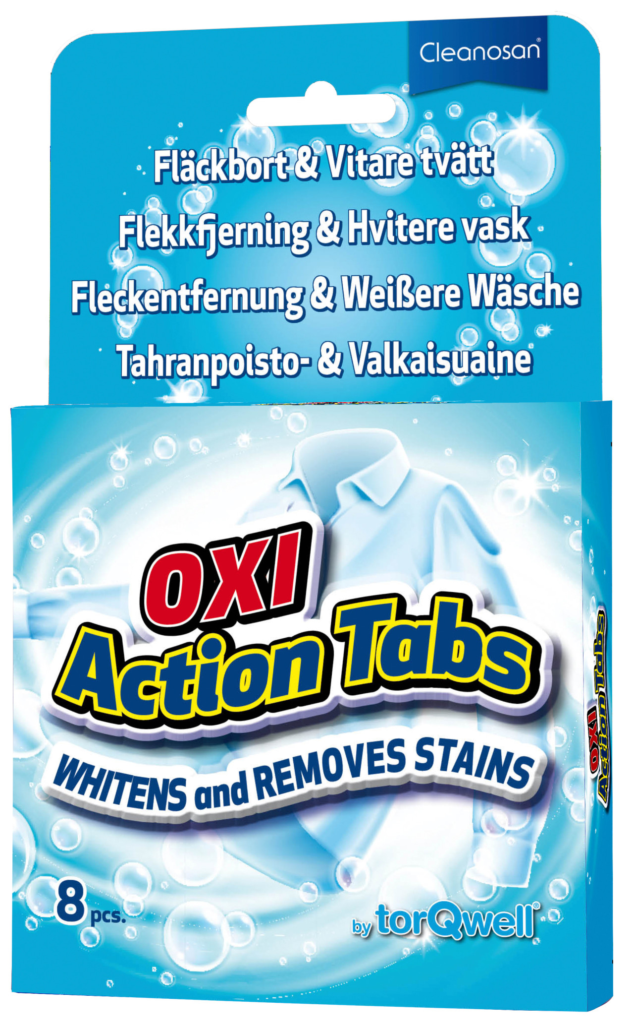 Oxi Action Tabs 8P - CLEANOSAN - EKO:-