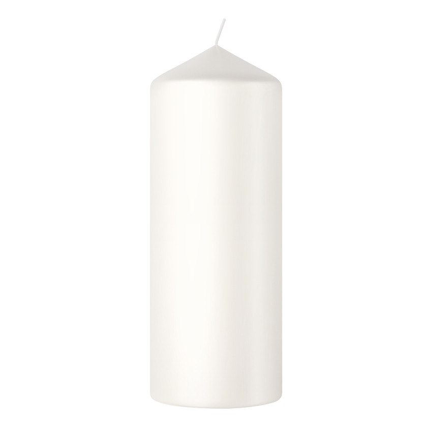 Blockljus 15Cm Vit - Bolsius - EKO:-