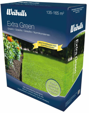 Gräsfrö Extra Green 3Kg - Weibulls - EKO:-