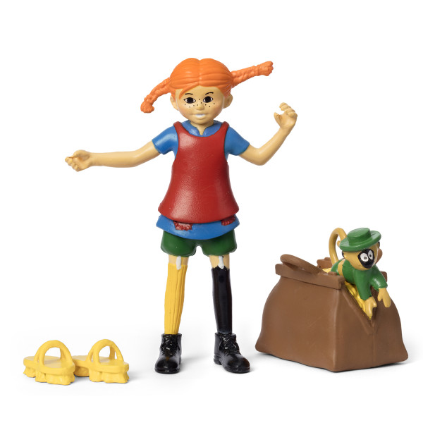 Långstrump Figurset - Pippi - EKO:-