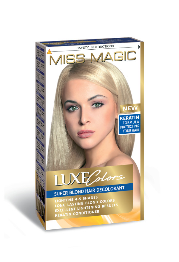 MISS MAGIC PERMANENT HAIR COLOR DECOLORANTE SUPER - EKO:-