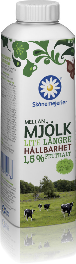 Mellanmjölk Lång Hållb Tt 0.5 - SKANEMEJERIER - EKO:-