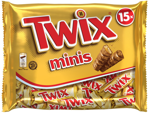Twix Minis Påse 333G - Mars - EKO:-
