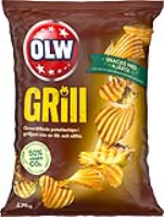 Olw Chips Grill 175G - EKO:-