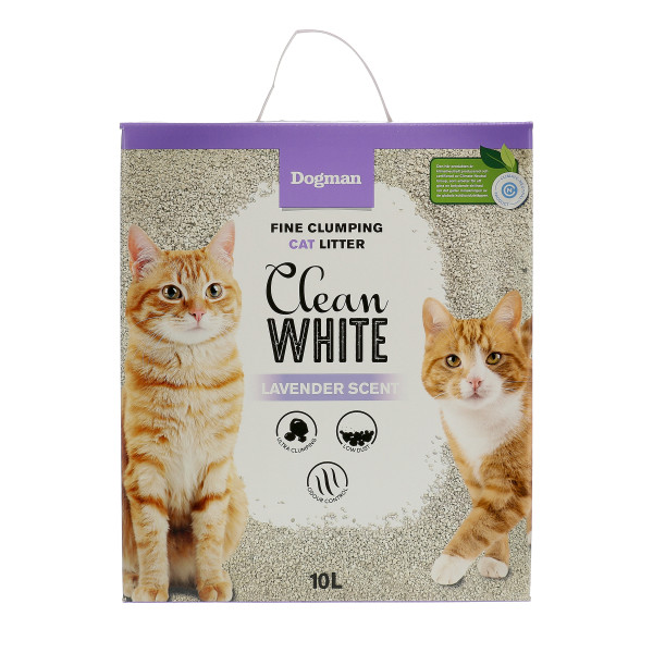 Dsp Kattsand Clean White 10L - DOGMAN - EKO:-