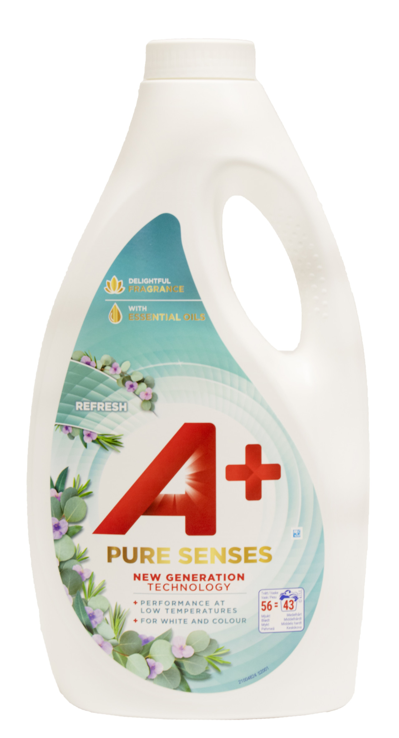 A+ Pure Senses Flytande 2,8L Refresh (Grön) - EKO:-