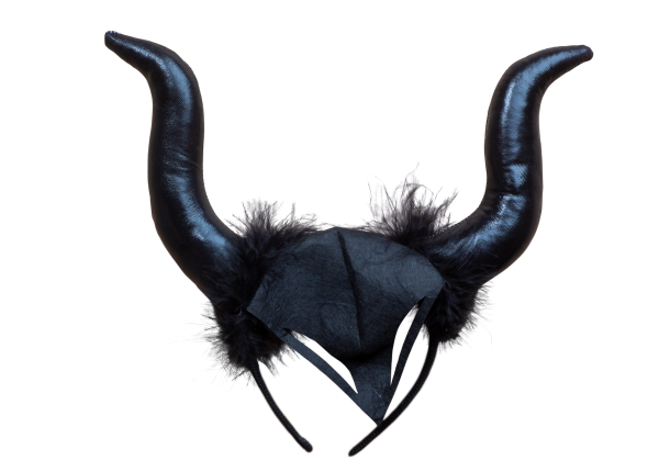 Devil Horns Black Long - Hisab/Joker - EKO:-