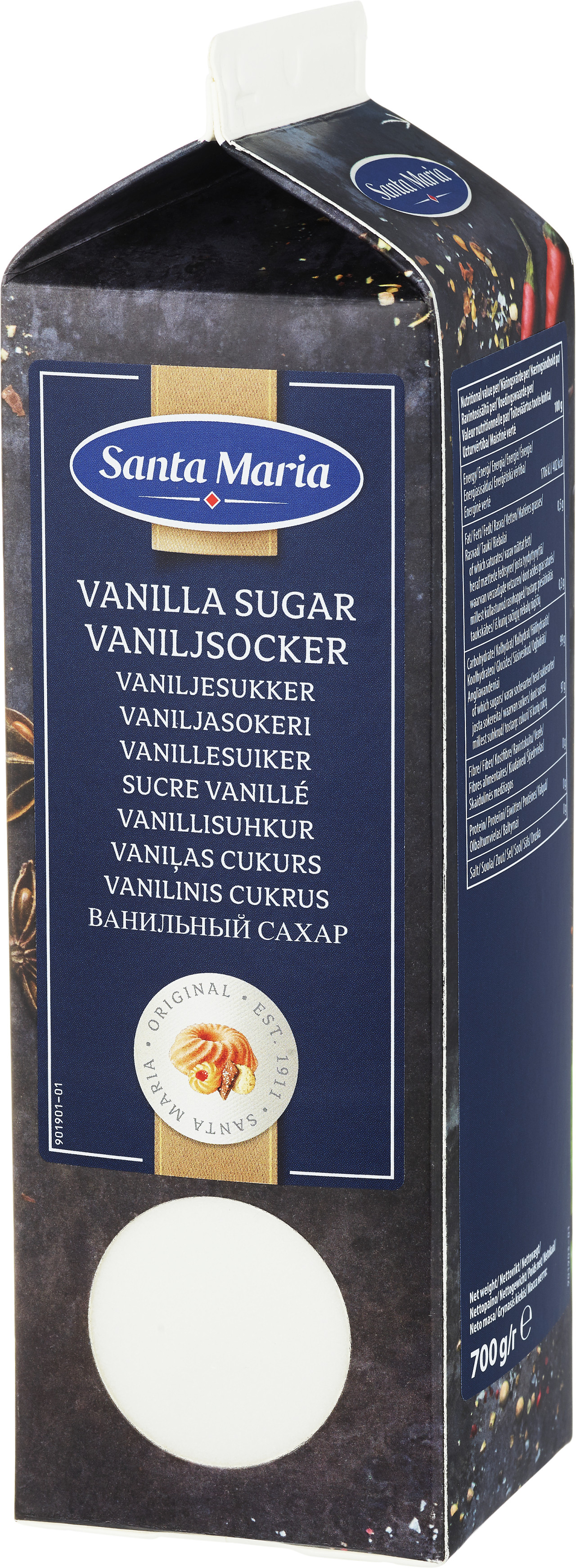 Vaniljsocker 700G - SANTA MARIA - EKO:-
