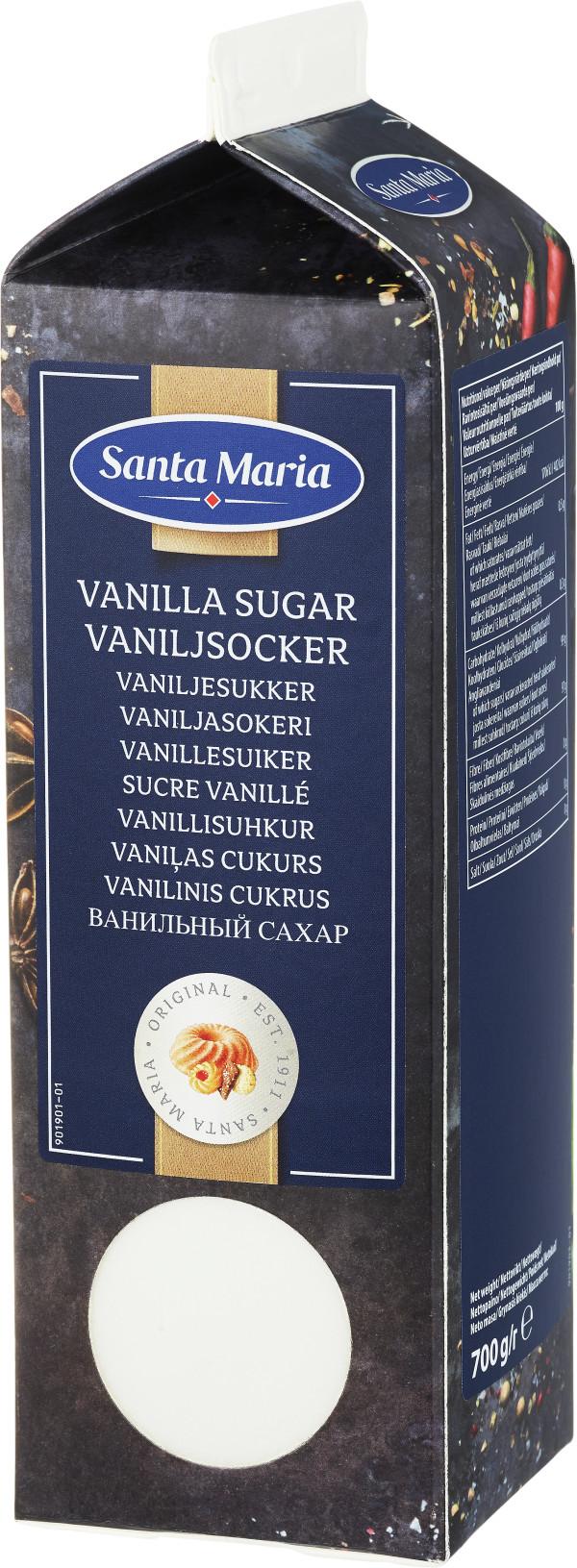 Vaniljsocker 700G - SANTA MARIA - EKO:-