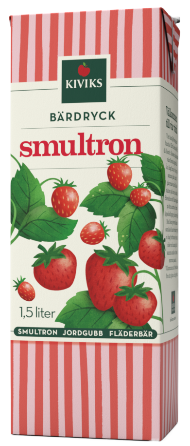 Fruktdryck Smultron 1,5L - Kiviks Musteri - EKO:-