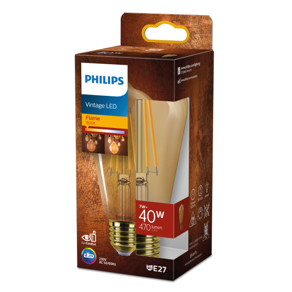 Led St64 40W 1800K E30 - Philips - EKO:-