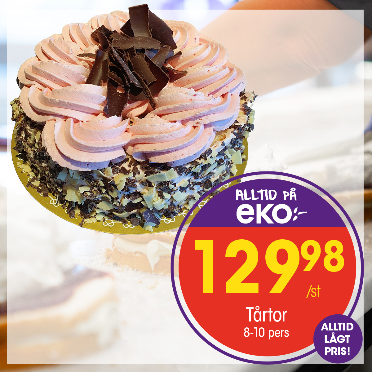 Köp tårta | Beställ din tårta från vårt bageri | EKO:-